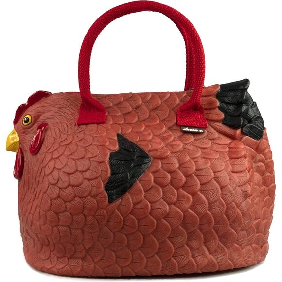 No Brand | Bags | Women Brown Chicken Handbag Cute Hen Purse Tote Bag ...